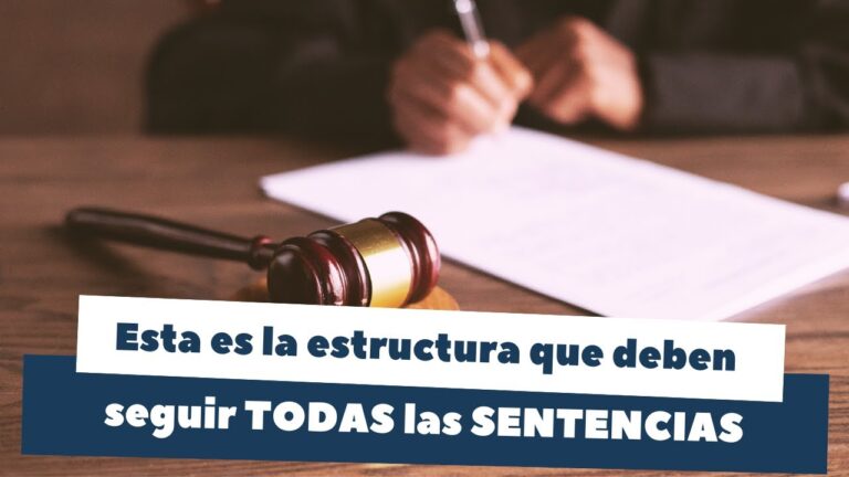 Partes de una Sentencia Judicial en España: Guía Completa y Explicativa ...